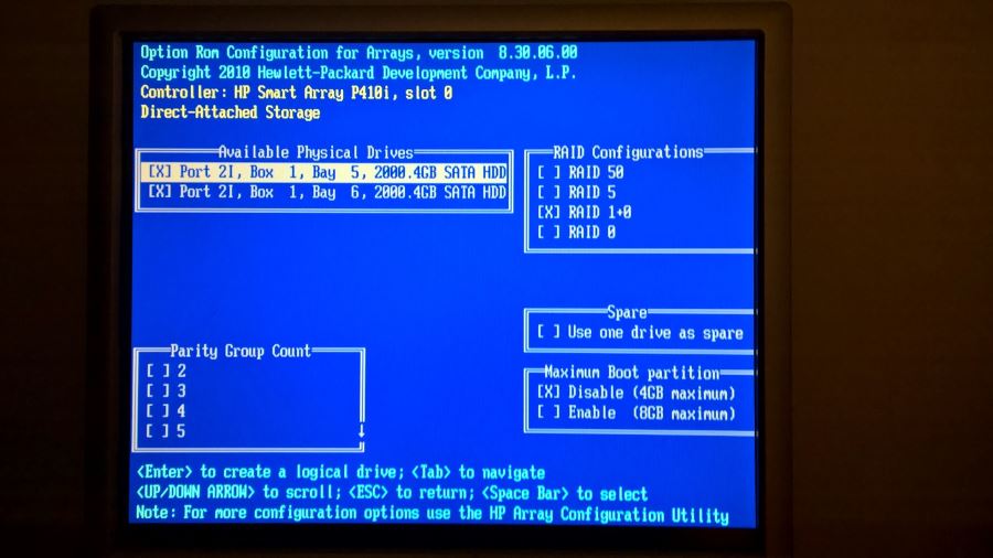 2TB SATA HDD in SAS Bay